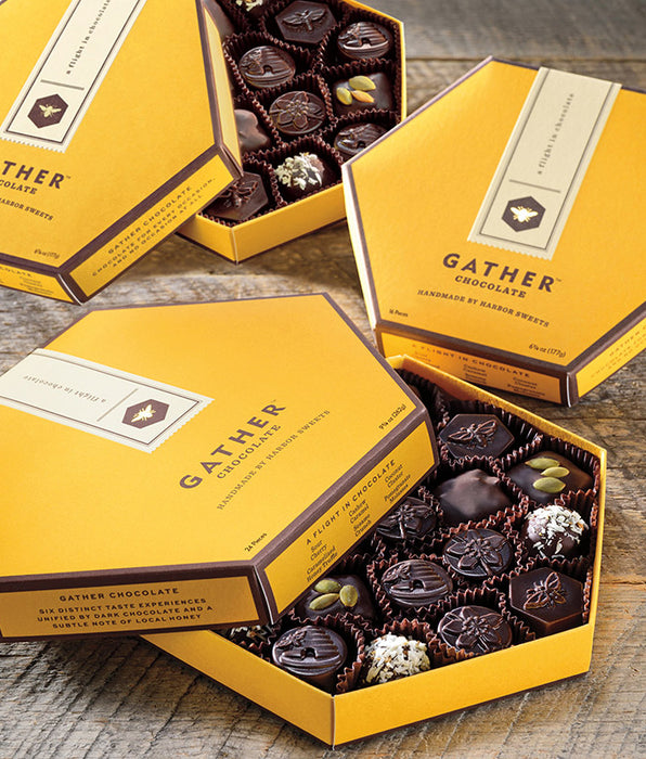 Gather Chocolate | Gourmet Honey Chocolate | Harbor Sweets